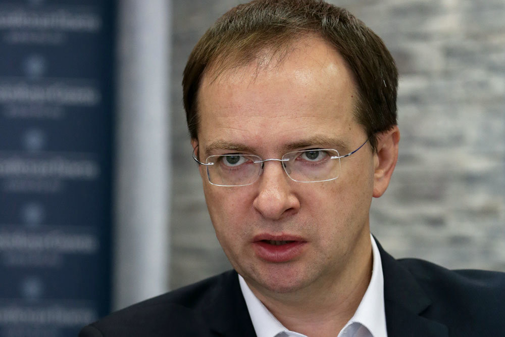 Putin’s aide Medinsky addresses media upon arrival in Istanbul