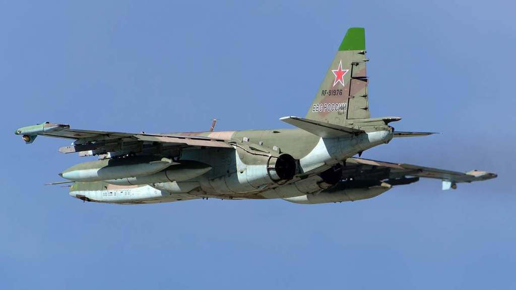 Russia’s Su-25 fighter jet crashes into sea, killing pilot. Espreso
