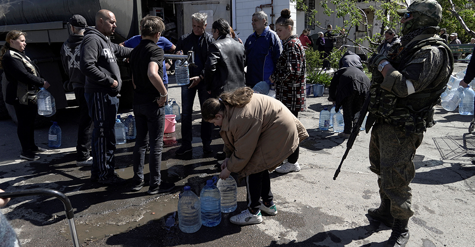 Russia stops supplying drinking water to Lysychansk, Luhansk region