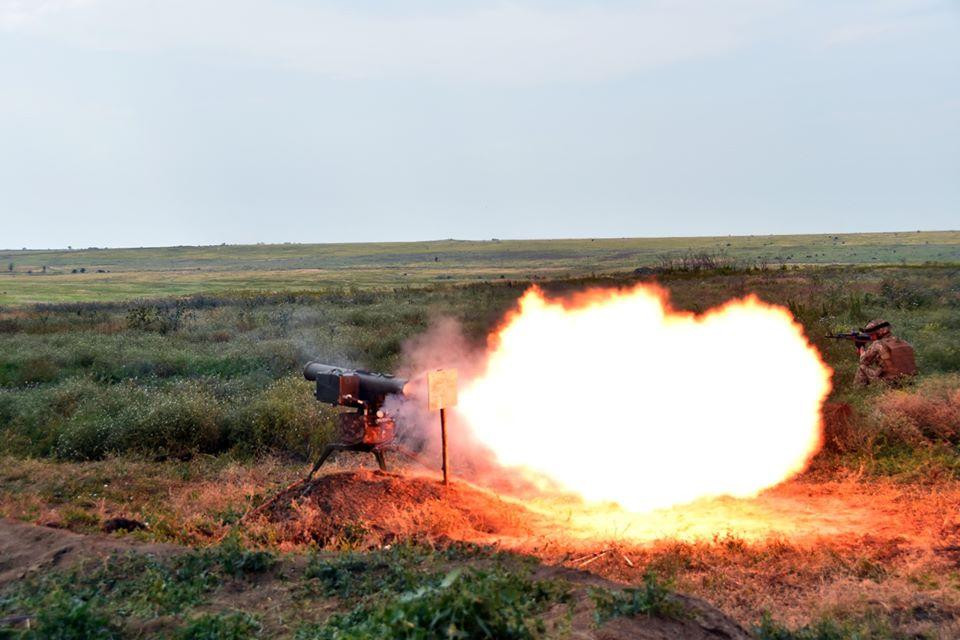 Salute from Russian tank performed by 128th brigade and Stugna ATGM ...