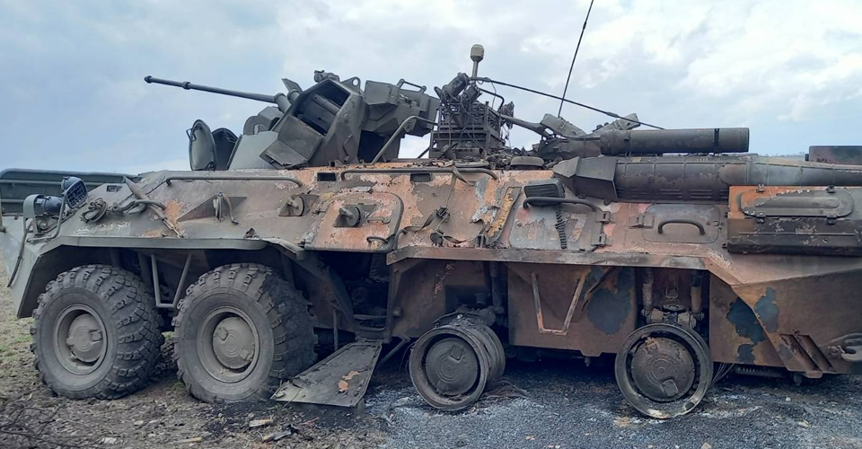 Royal Brigade fighters destroy three Russian IFV in one blow thanks to ...