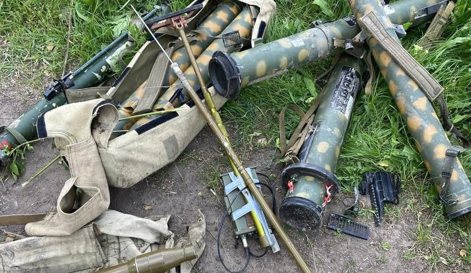 Grenade launchers, weapons, ammunition, field rations, and uniforms ...