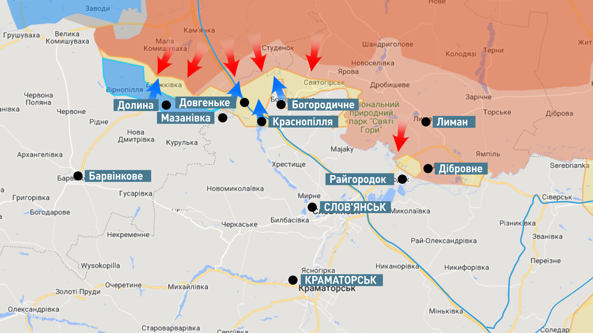 Russia tries to recapture strategic heights in Izyum direction - deputy ...