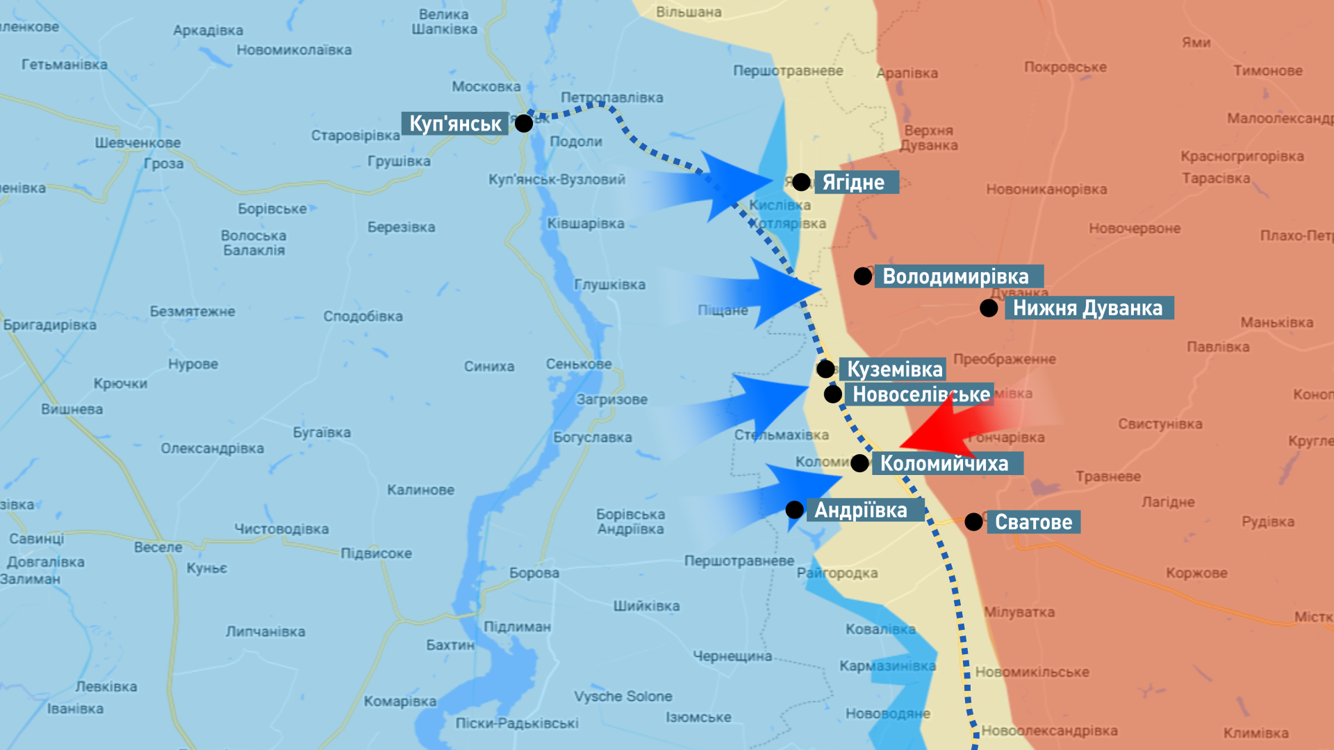 Russian forces intensify shelling of Kupіansk and Vovchansk districts of Kharkiv region. Espreso