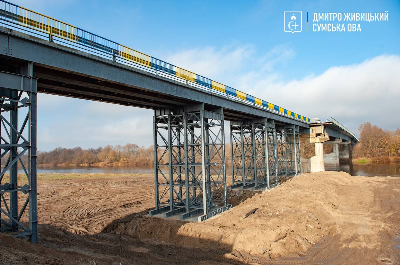 Ukraine restores one of the largest bridges blown up to stop Russian ...