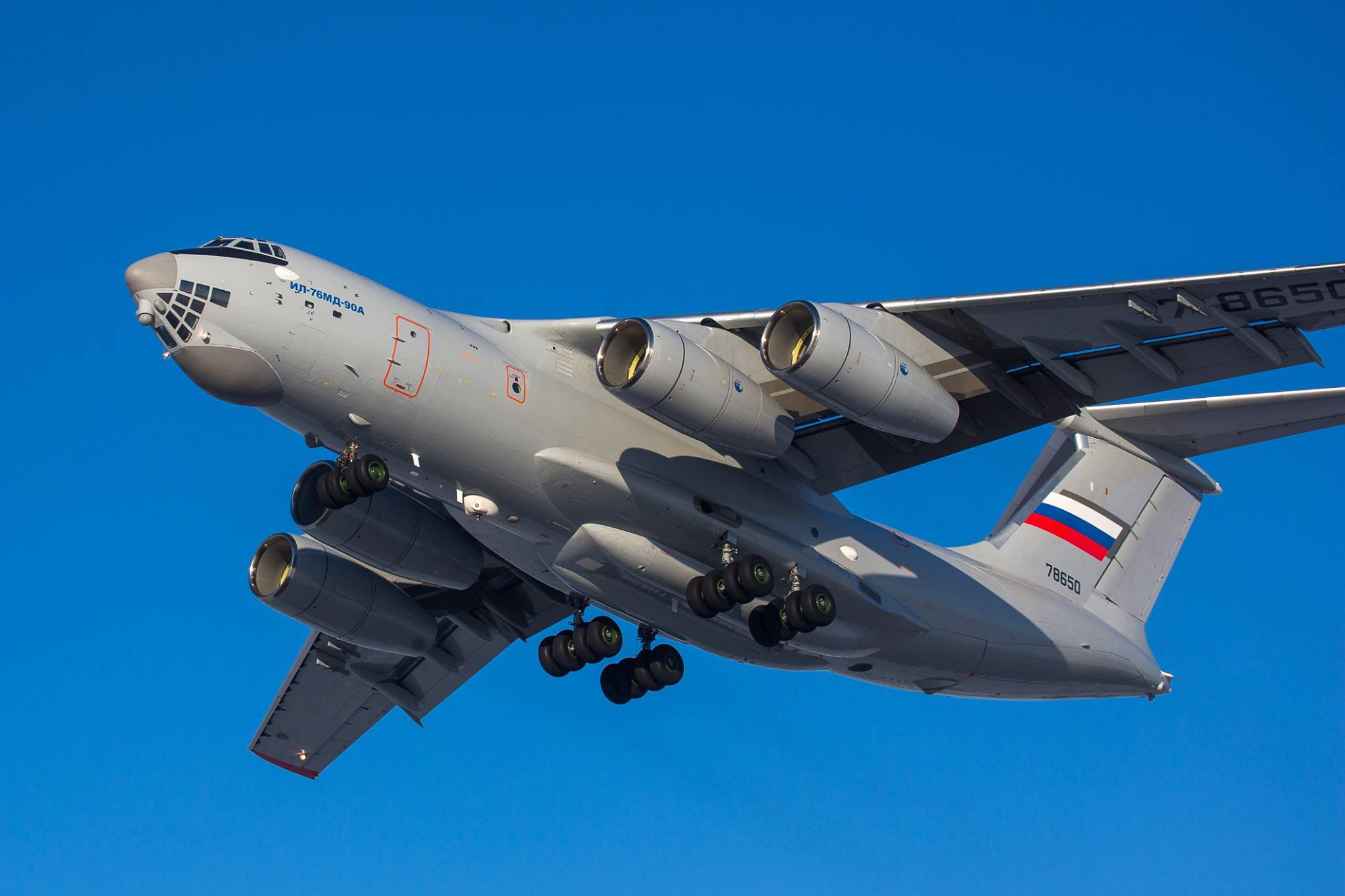 Russian Il-76 military transport plane crashes in Belgorod region