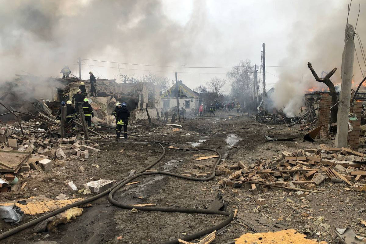 Two Russian missiles hit Kryvyi Rih, damaging transport infrastructure ...