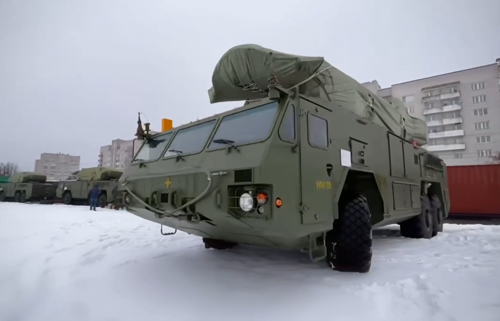 A batch of Tor-M2K anti-aircraft missile systems from Russia arrives in ...