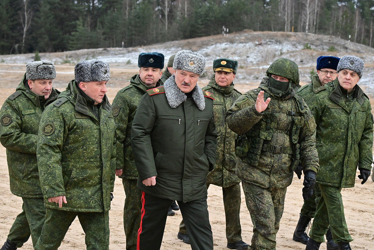 Belarus sets up new military town near Ukrainian border
