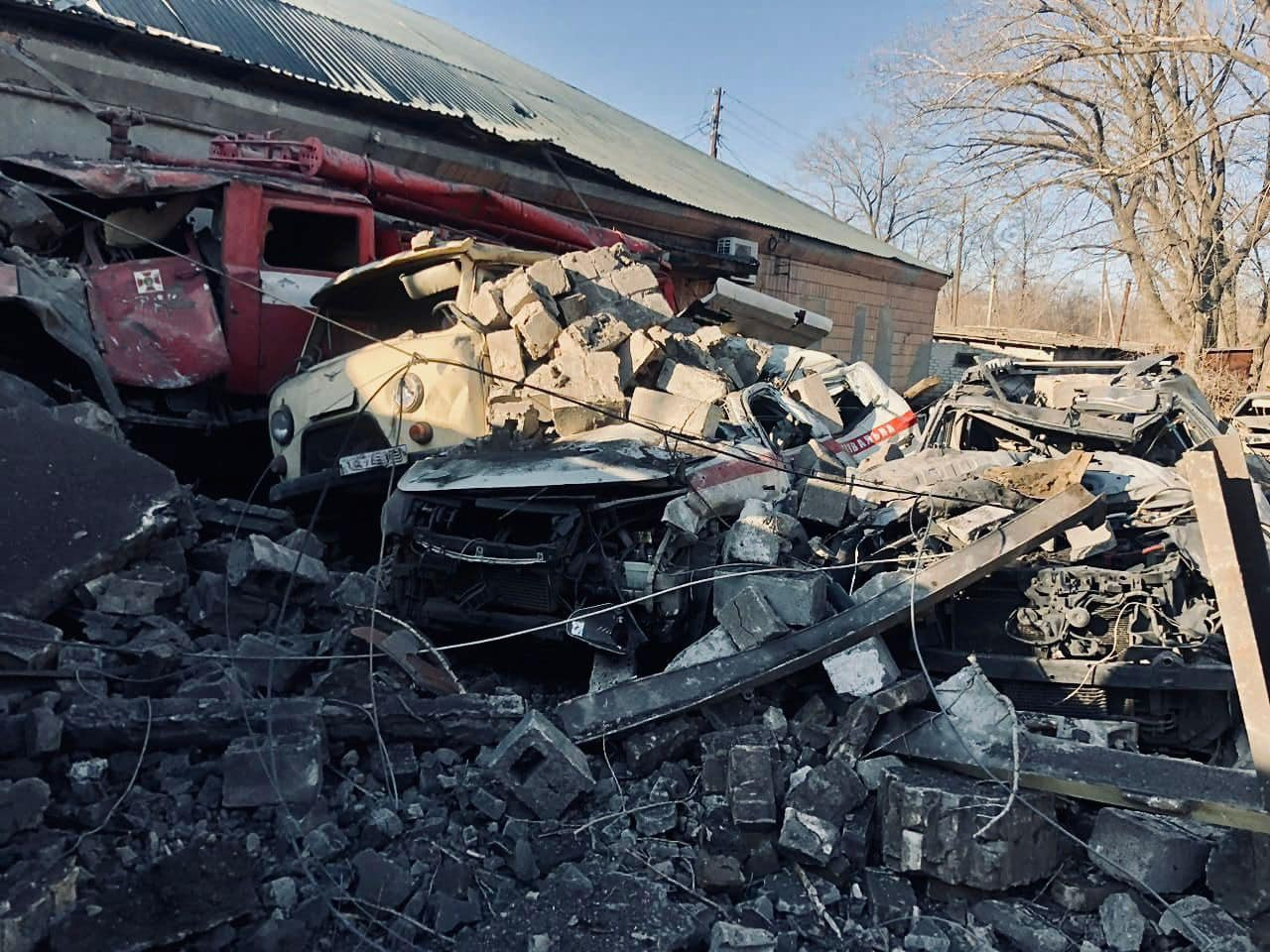 Russian forces hit fire station in eastern Ukraine: there are wounded ...