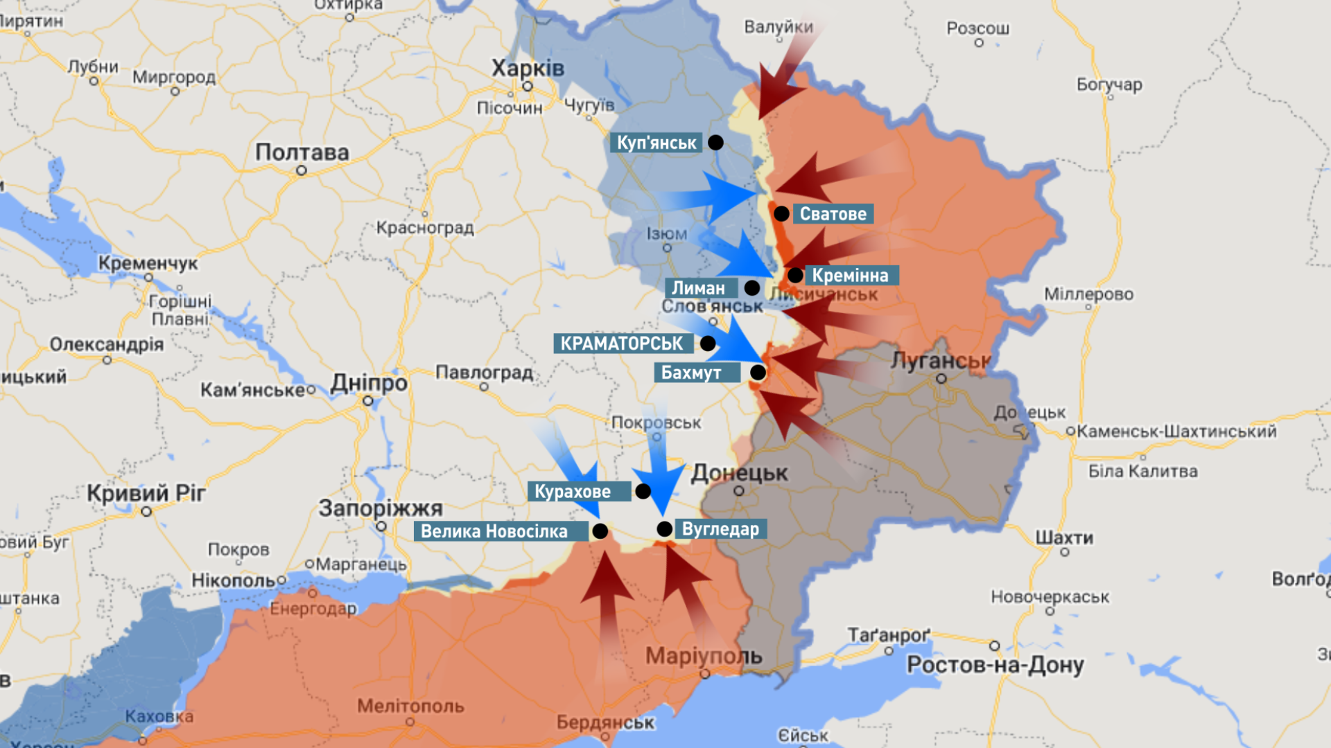 Russian army conducts 43 assault attacks in Vuhledar direction over ...