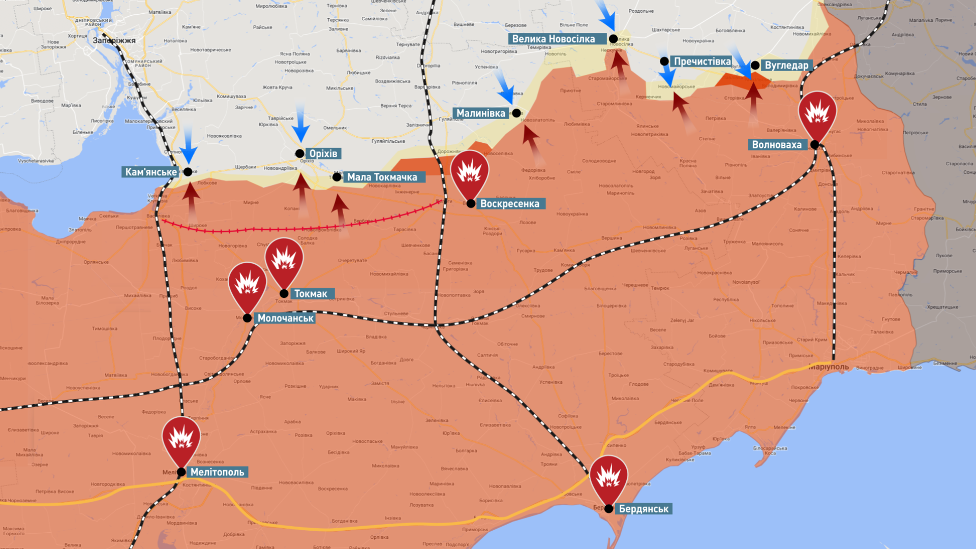Zaporizhzhia frontline revives, formation period of future battlefield ...