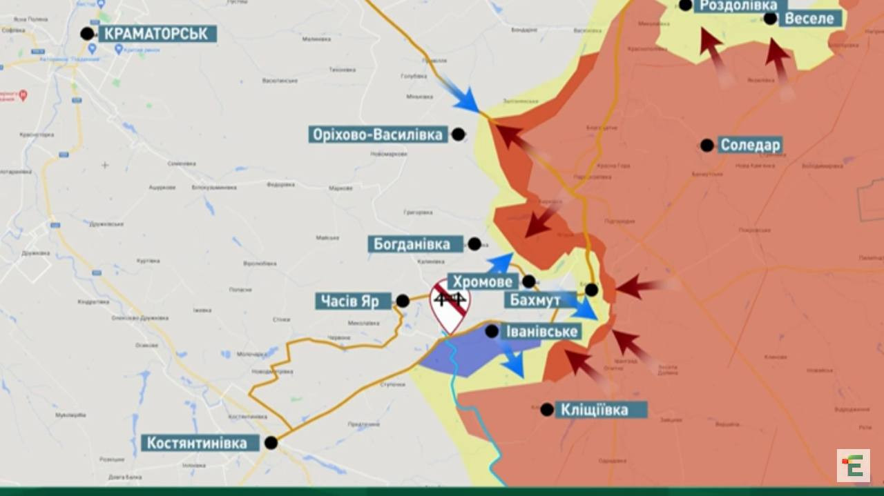 There are several hot spots in Donetsk direction where fierce fighting ...