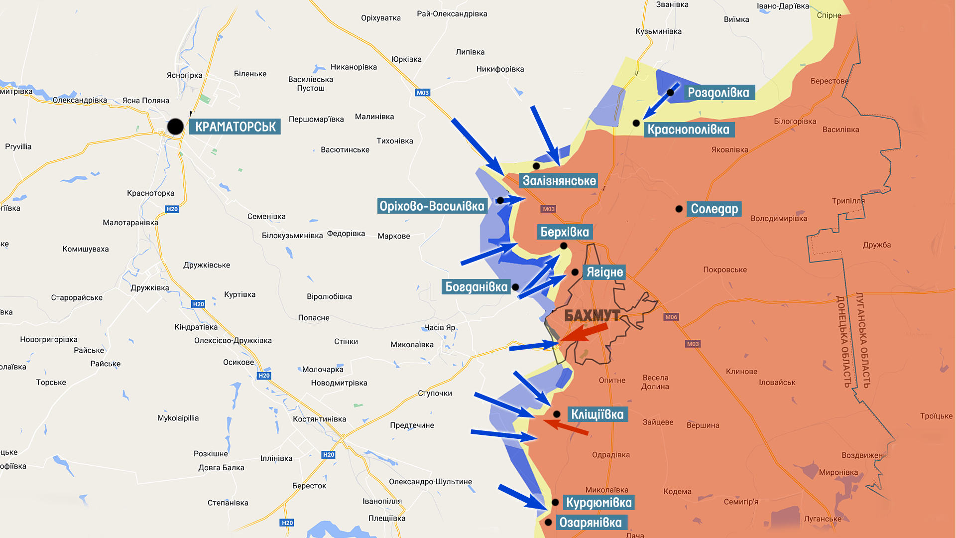 Ukraine's defence forces are working to completely destroy Russian ...