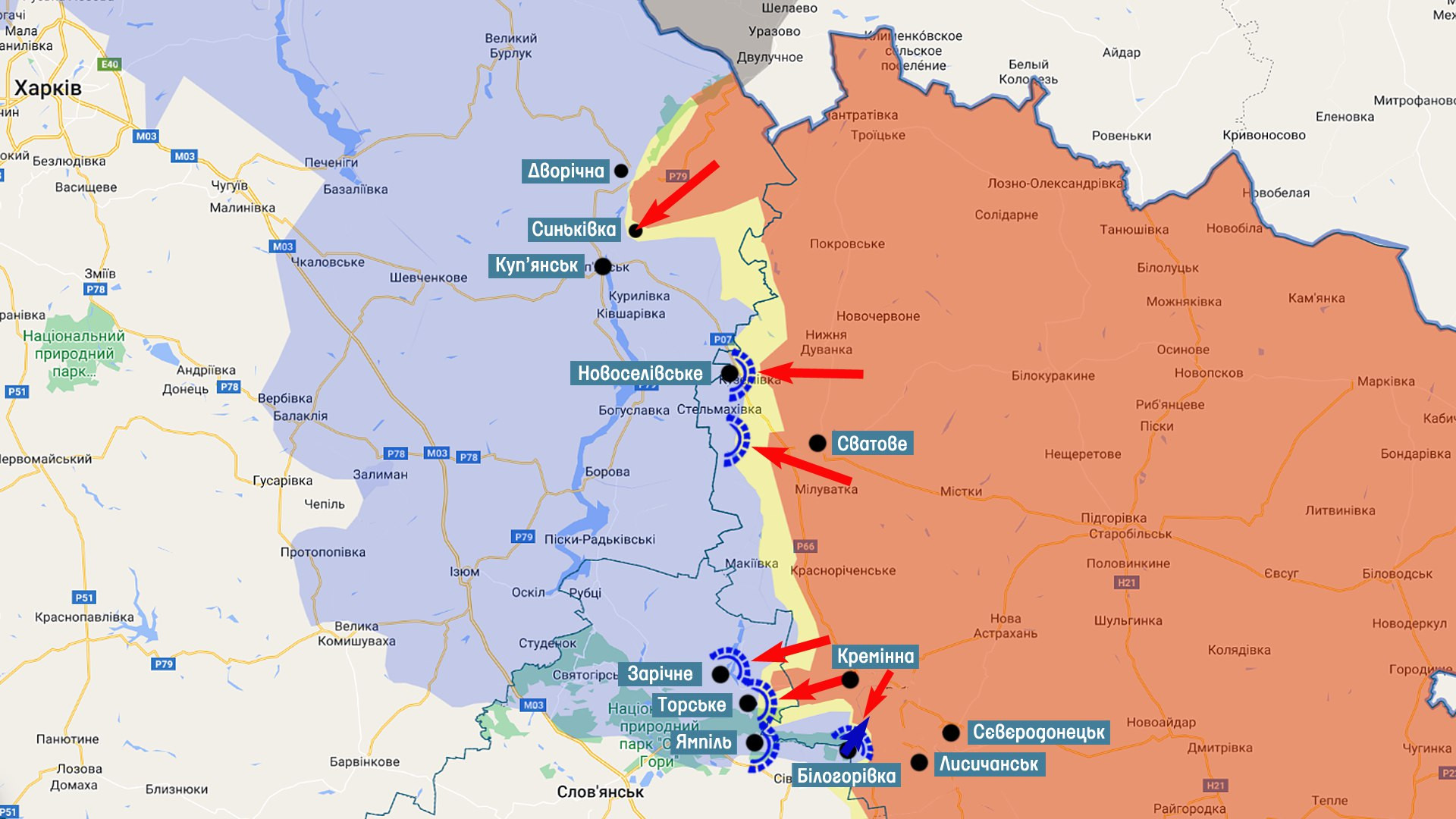 Ukraine’s army has made significant progress in Kupyansk-Svatove sector ...