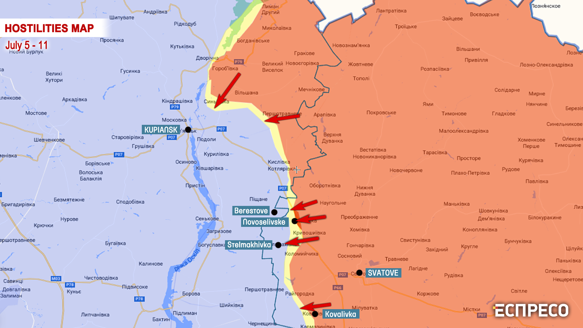Russia tries to cover up its failures in south by attacking Kupiansk ...