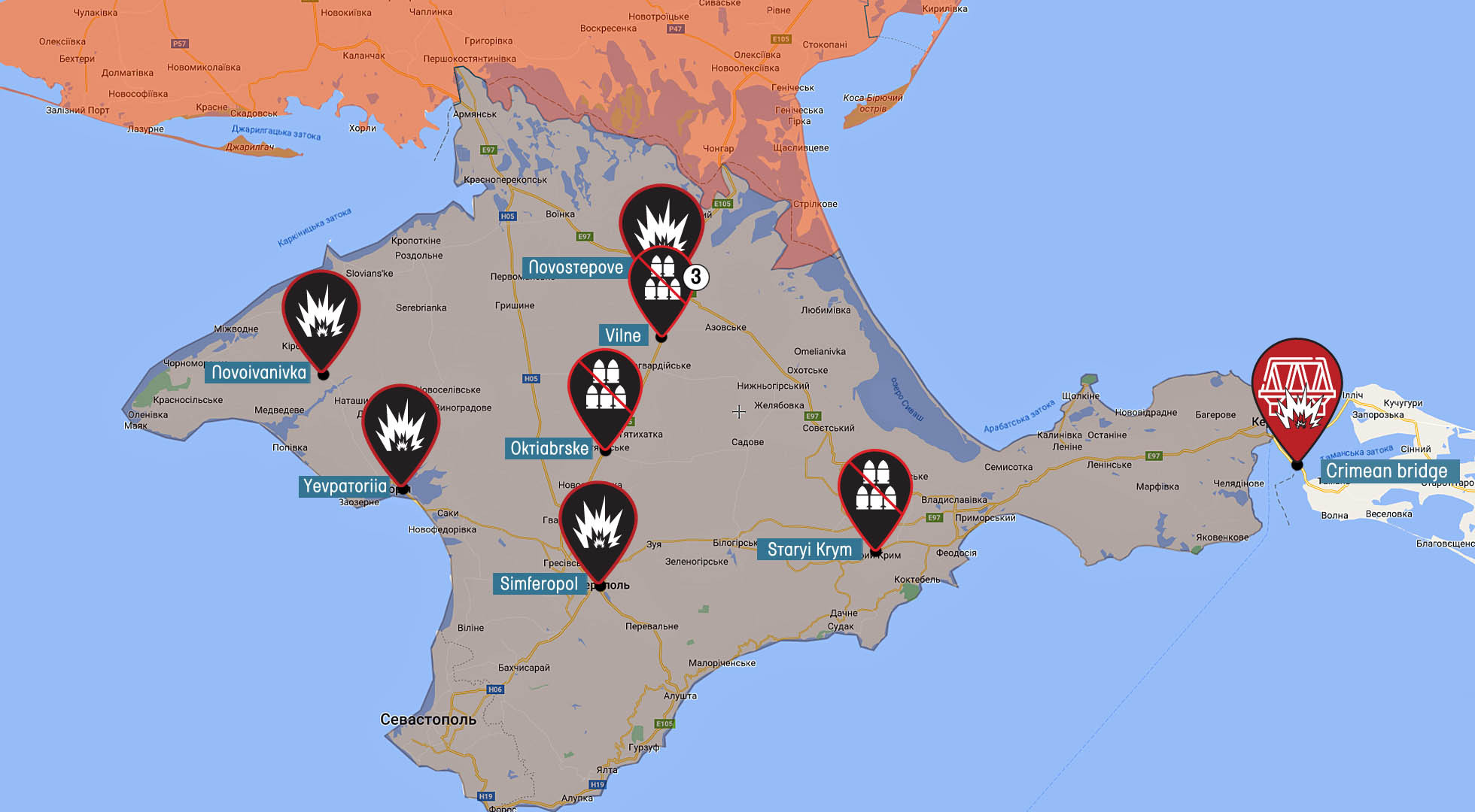 Ukraine disrupts Russia’s logistics on southern front| Espreso