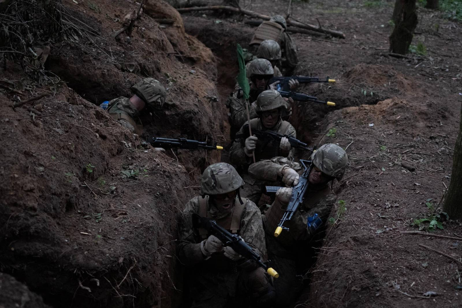 Ukrainian military undergo training in UK as part of Op Interflex