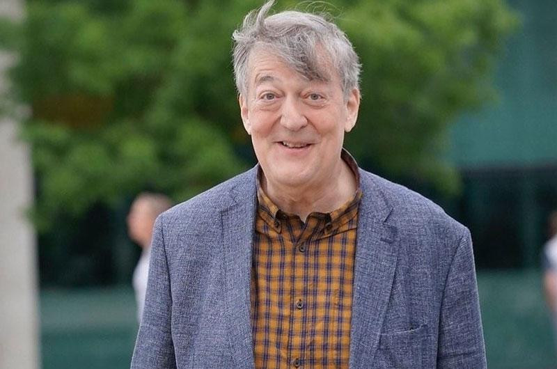 Famous British actor and writer Stephen Fry arrives in Kyiv. Espreso