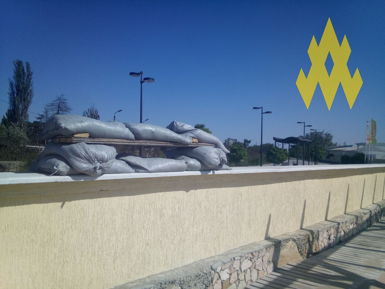 Росіяни підготували вогневі позиції на пляжах Євпаторії