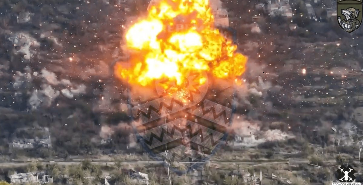 Solntsepyok heavy flamethrower system ammunition explodes in Russia