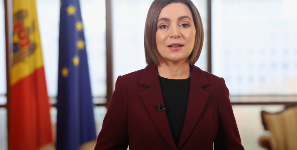 Ukraine, global leaders congratulate Moldova's Sandu on election victory