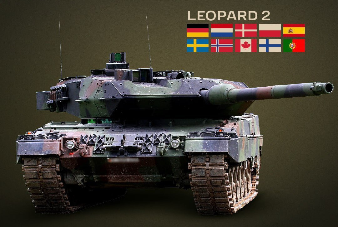 Перші 2 з 14 танків Leopard 2 від Нідерландів і Данії готові для ...