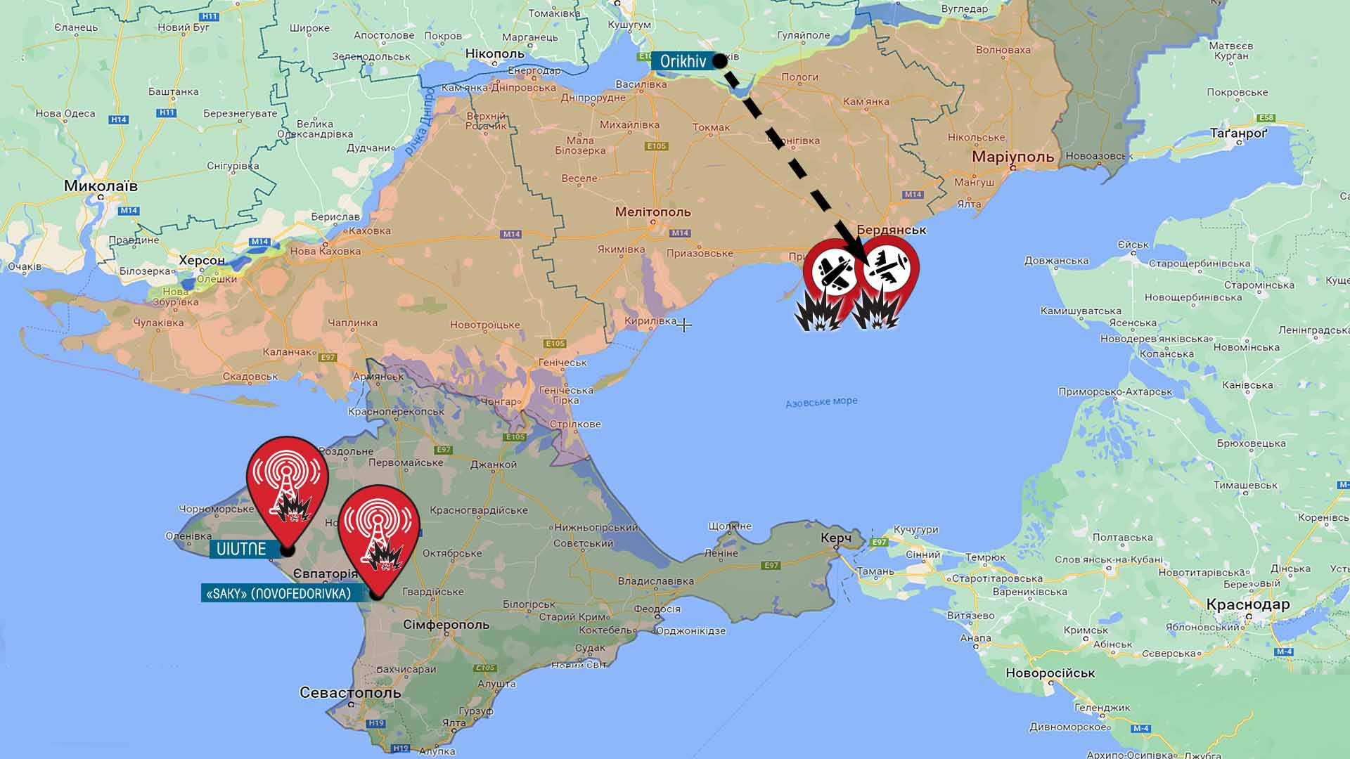 War live map in Ukraine for 17 January, front map Russia - Ukraine war