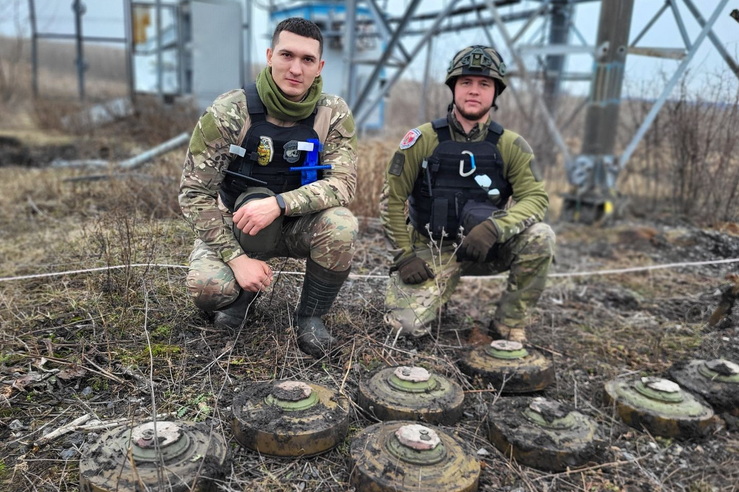 Experts discover minefield near critical infrastructure in Kharkiv region