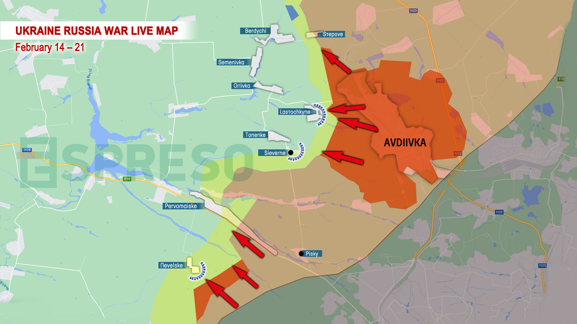 Russian army regroups in Avdiivka direction after heavy losses - NGU ...