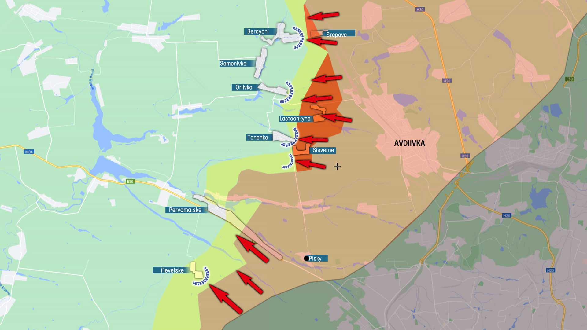 War live map in Ukraine for 28 February front map Russia - Ukraine war