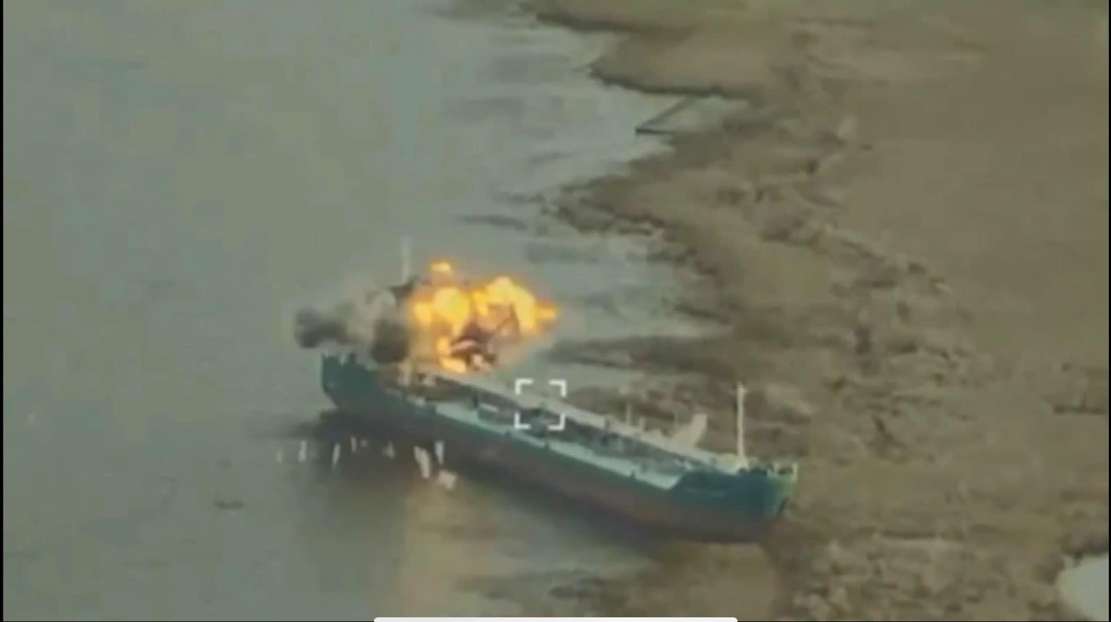 Ukraine's Navy confirms destruction of Russian tanker command post