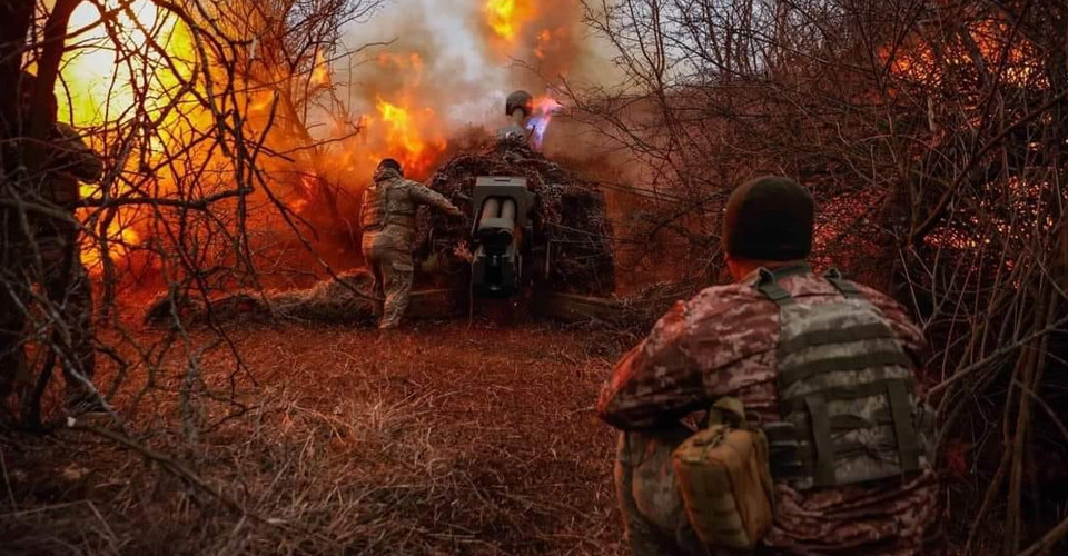 Russian army suffers from Ukrainian artillery in Krynky area