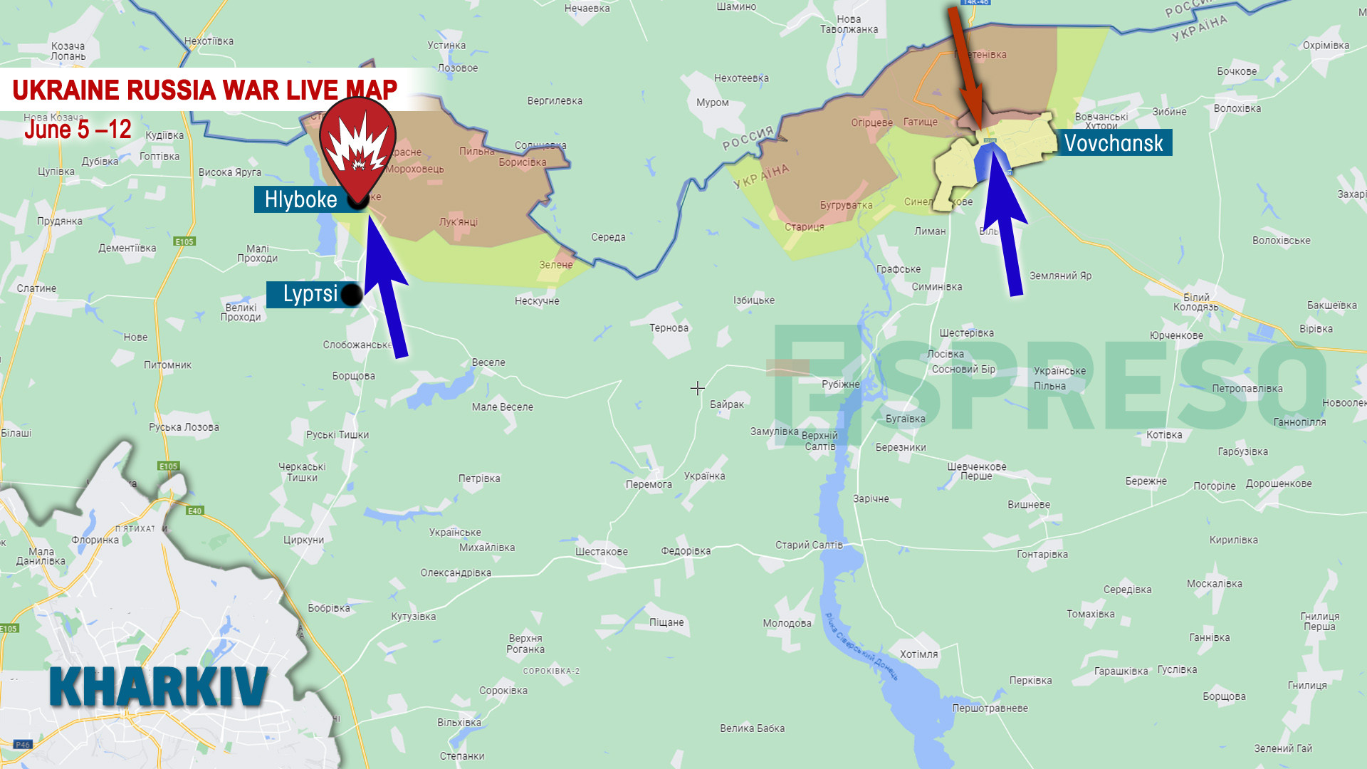 Russian soldiers surrounded at aggregate plant in Vovchansk