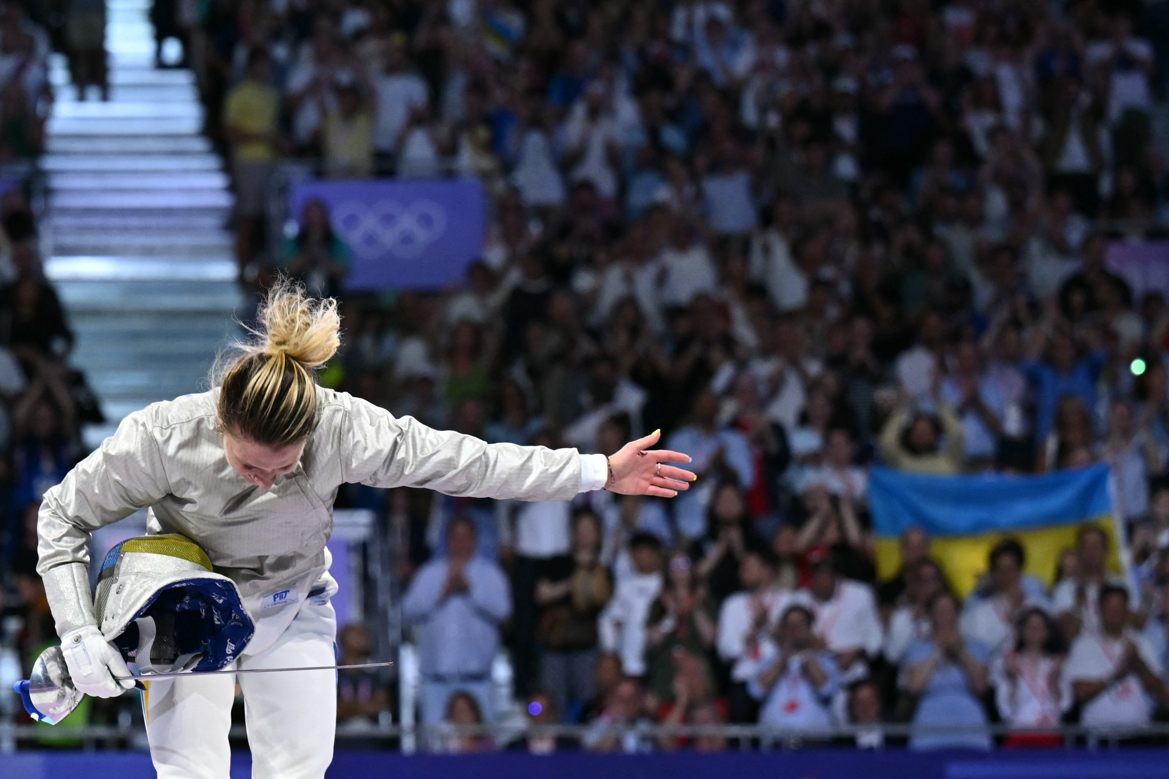 Ukrainian women's sabre fencing team enters Olympic semifinals