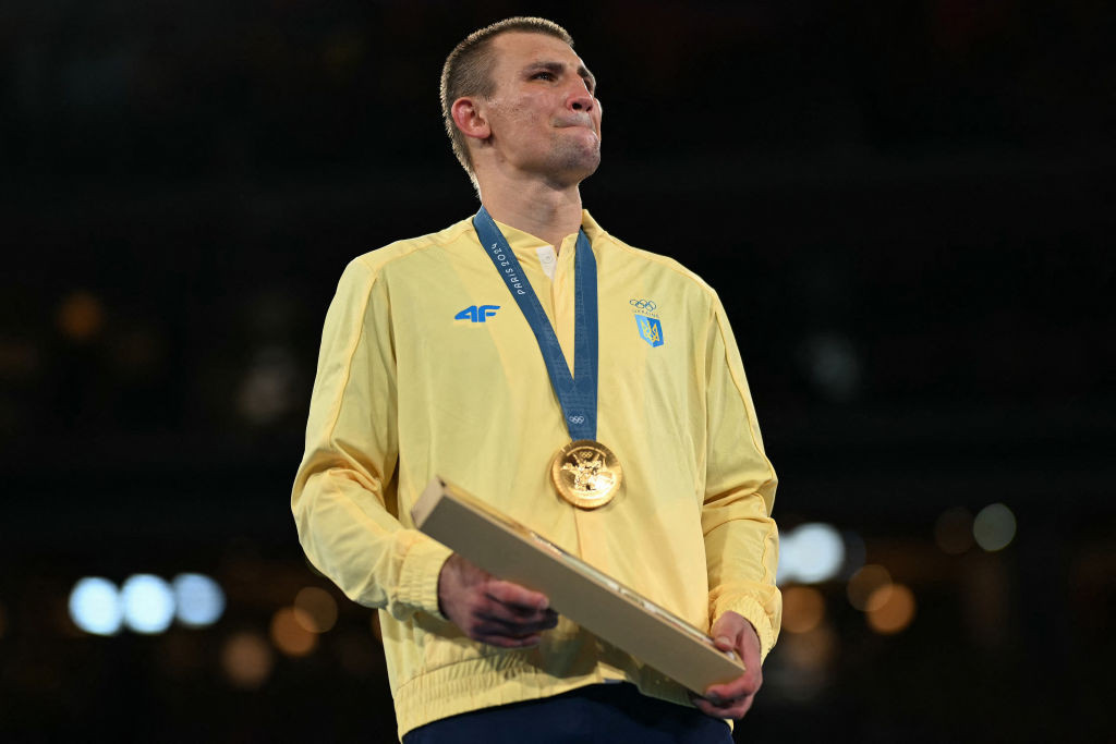 Ukrainian boxer Oleksandr Khyzhniak wins gold at Olympics in Paris