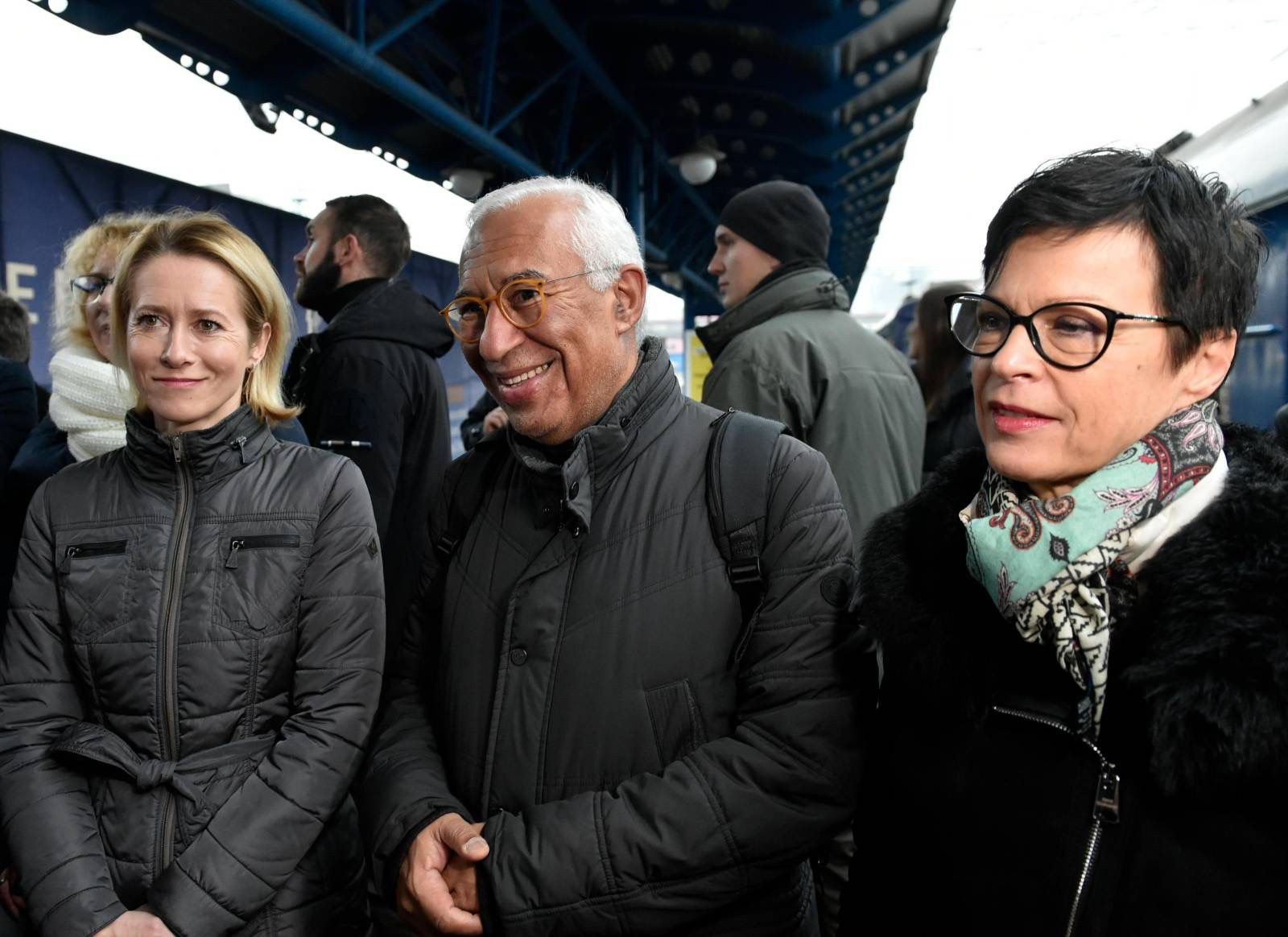 European Council President and EU Diplomatic Chief visit Ukraine