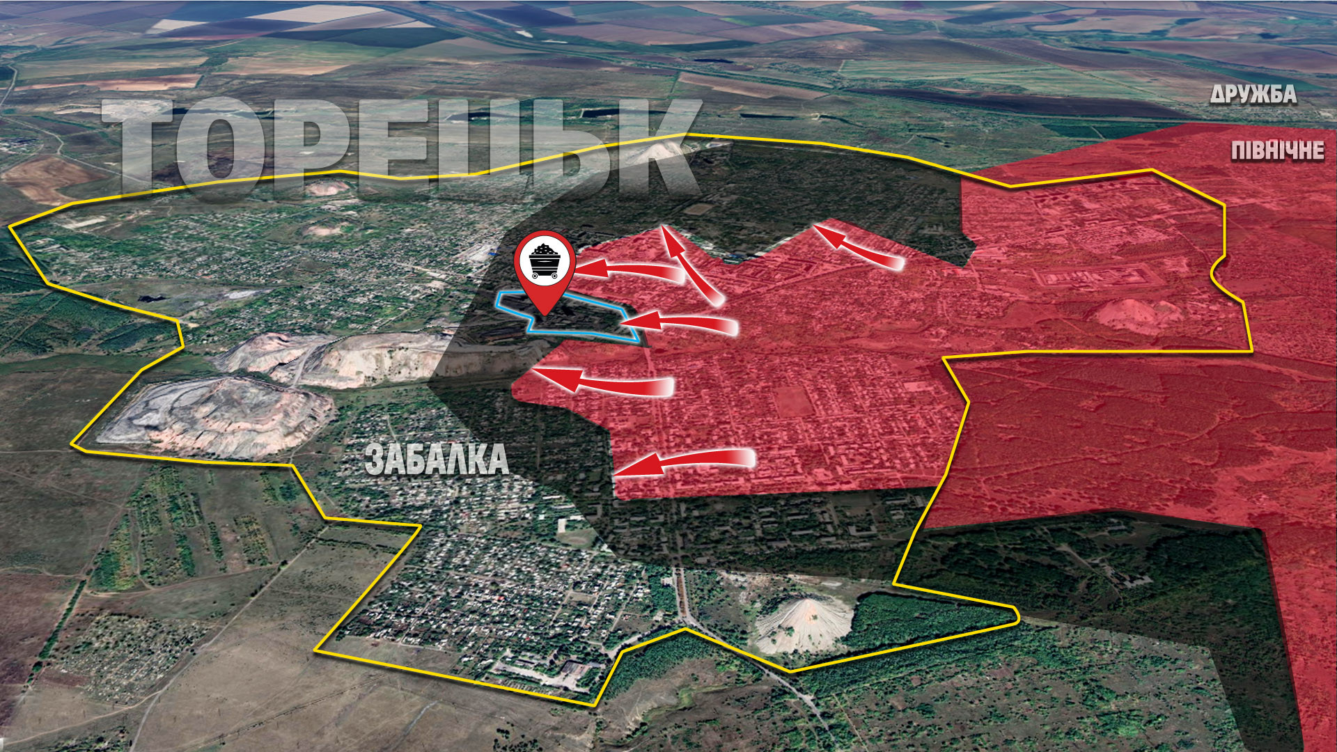 Russian troops make gains in Toretsk, Donetsk region