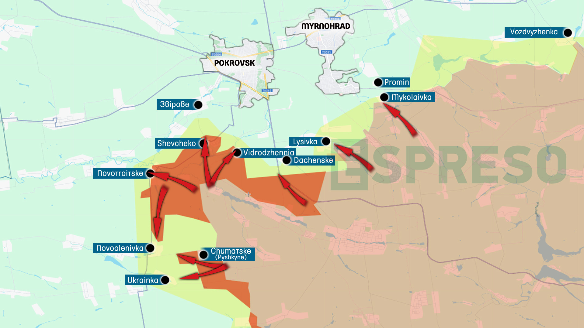 Russians occupy Sontsivka in Ukraine’s Donetsk region