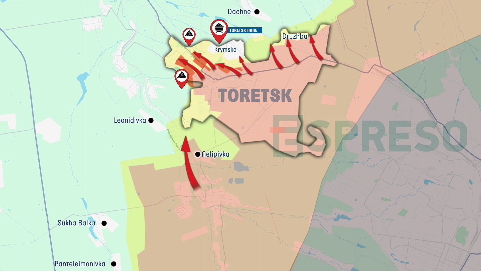 Russian army attempts to advance in Donetsk region