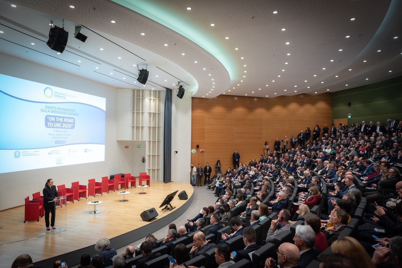 Italy commits to Ukraine’s recovery with financial, business support