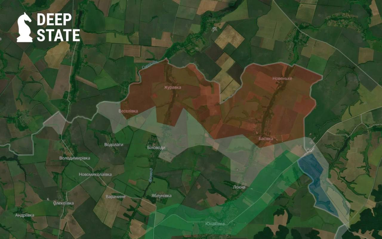 Російські війська закріпилися в чотирьох населених пунктах на Сумщині, - DeepState