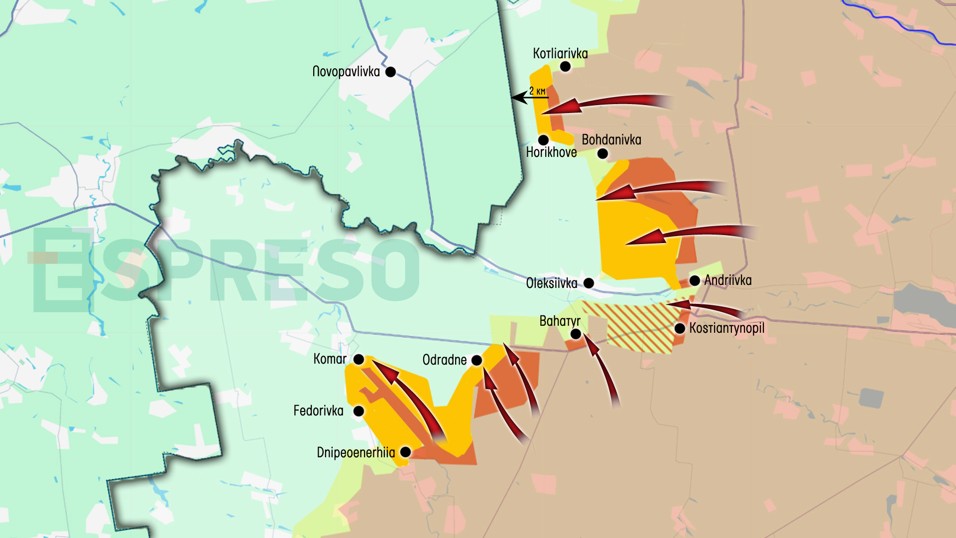 War live map in Ukraine for 7 June front map Russia - Ukraine war