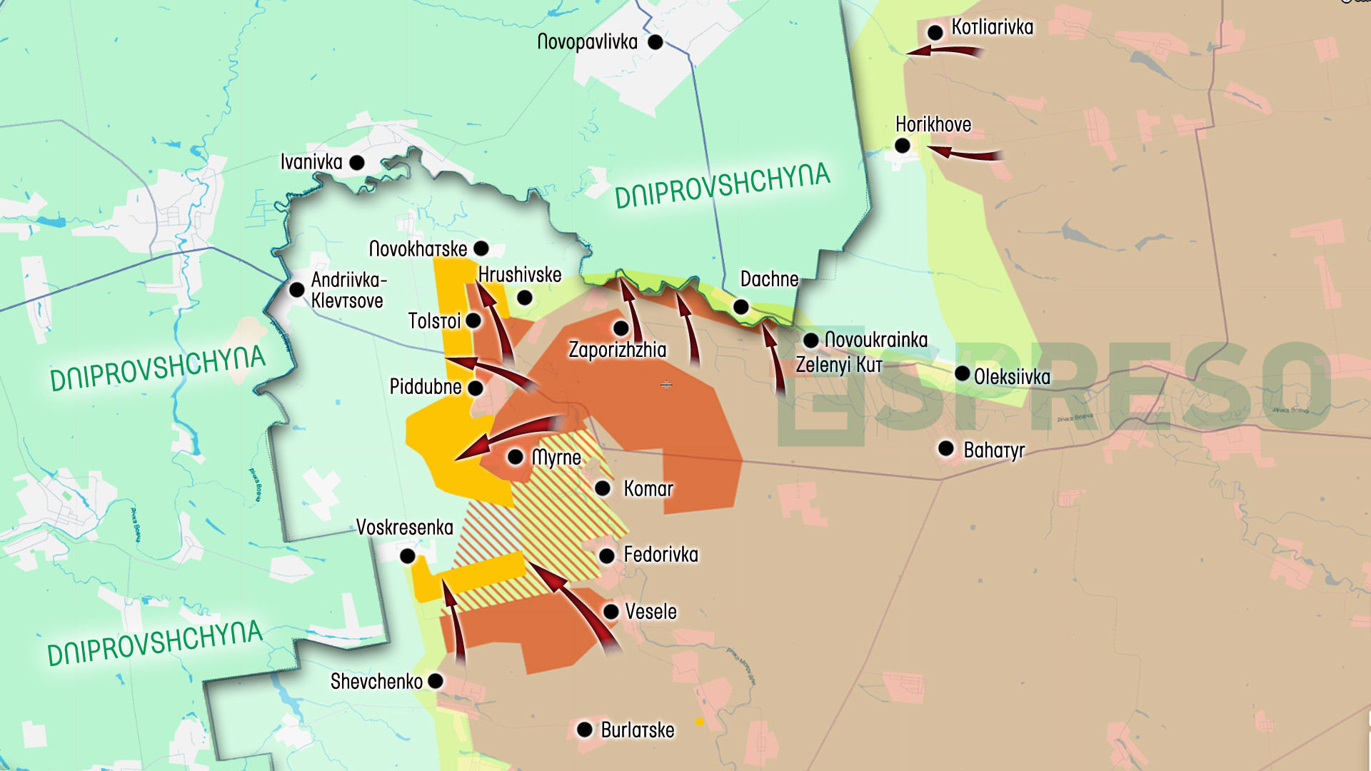 War live map in Ukraine for 12 July front map Russia - Ukraine war