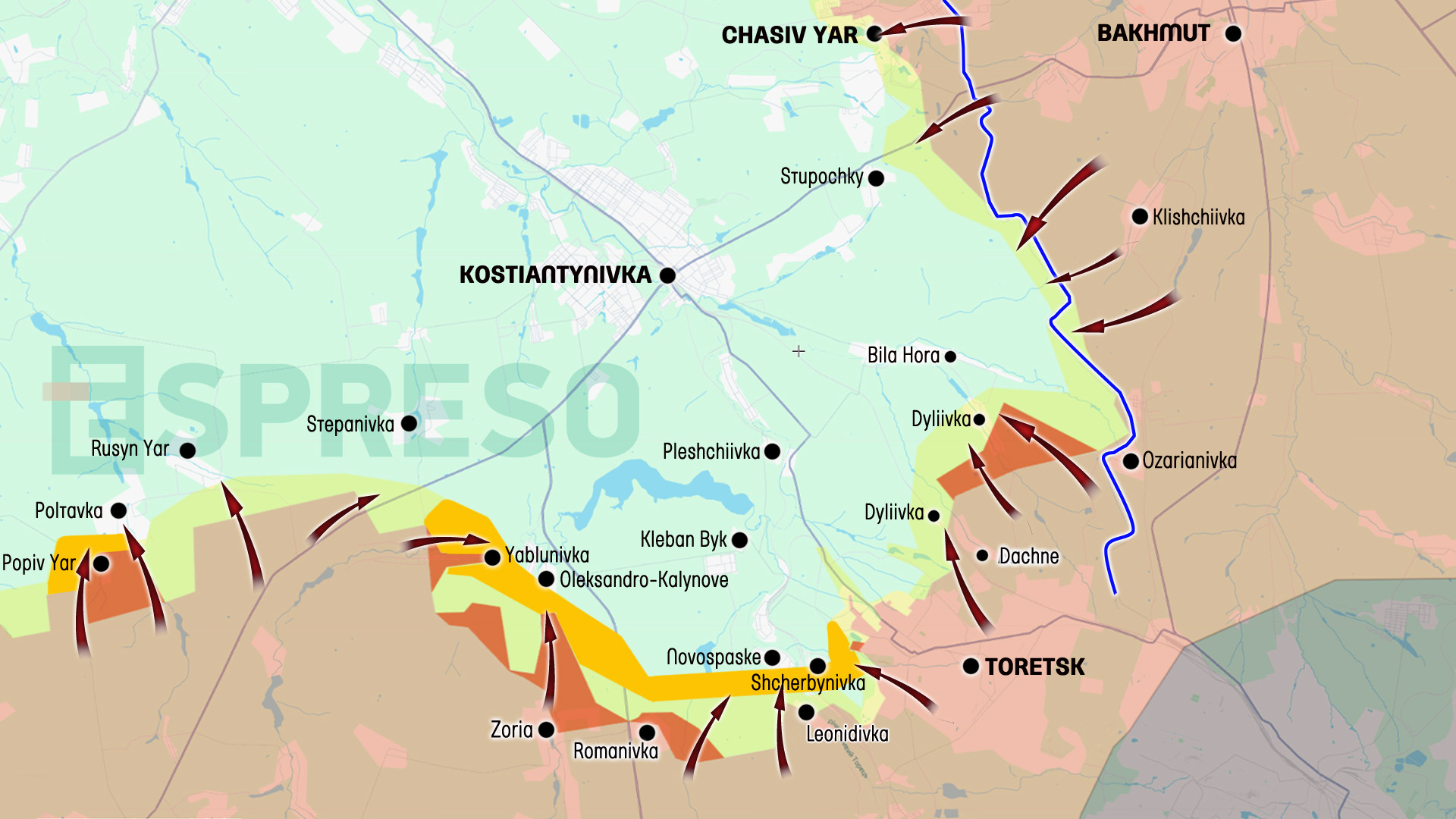 Capture of Sloviansk and Dnipro–Donbas canal top priority for Russian ...