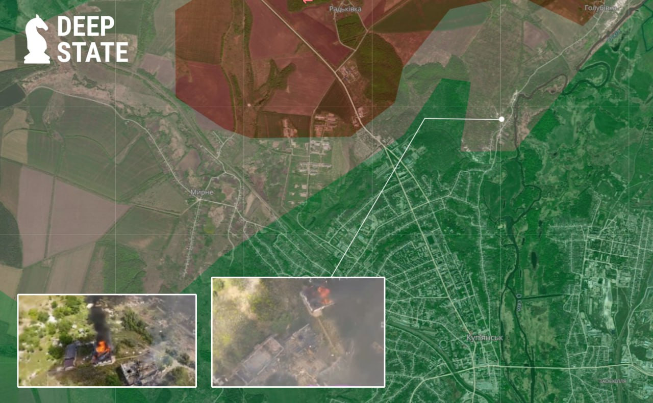 DeepState: росармія намагається увійти у Куп'янськ з північного заходу | Еспресо