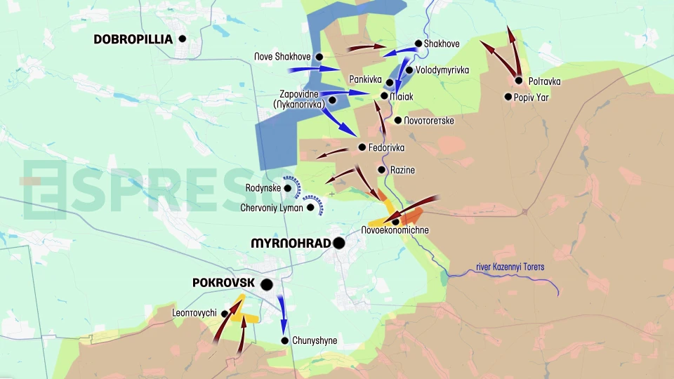 War live map in Ukraine for 26 September front map Russia-Ukraine war