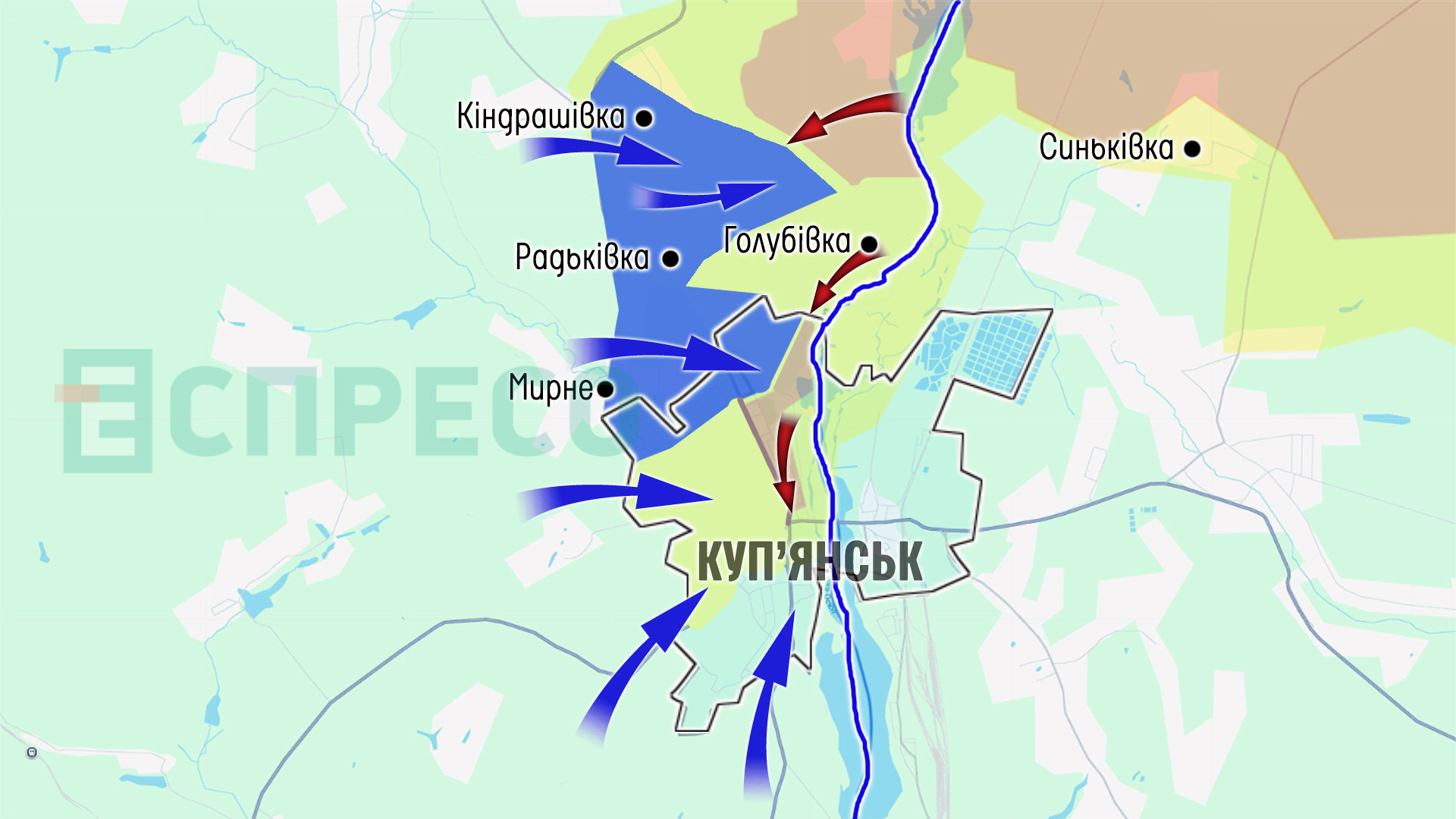 War live map in Ukraine for 18 December front map Russia - Ukraine war