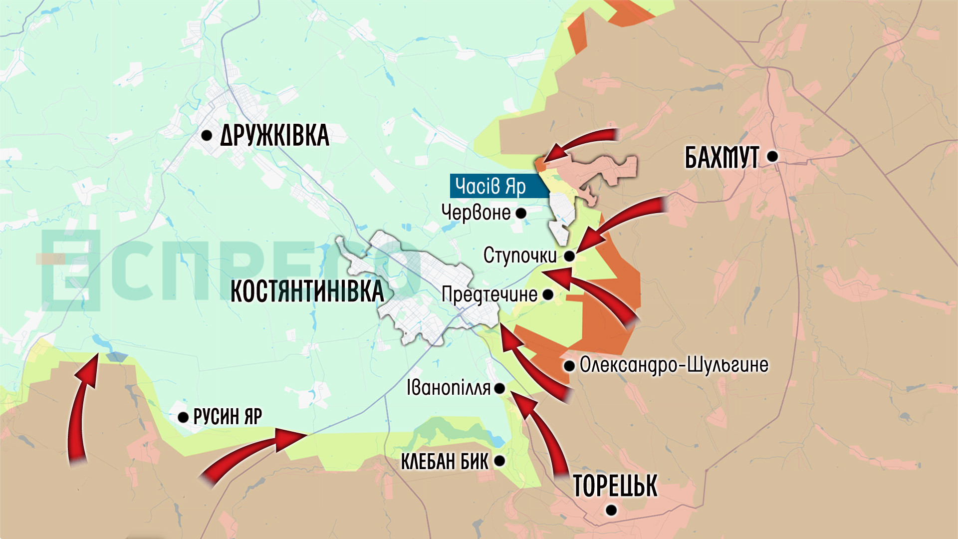 War live map in Ukraine prospects for the front in the war with Russia ...