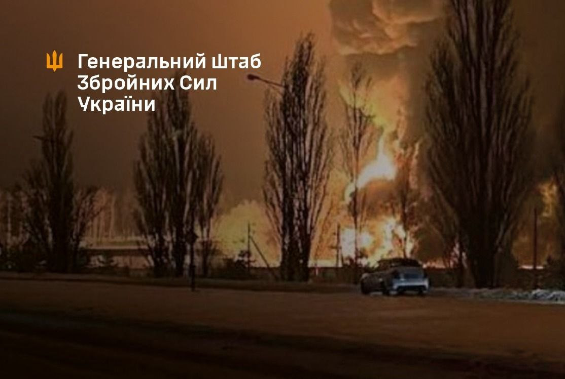 Ukrainian forces hit Russian drone depot in Luhansk region